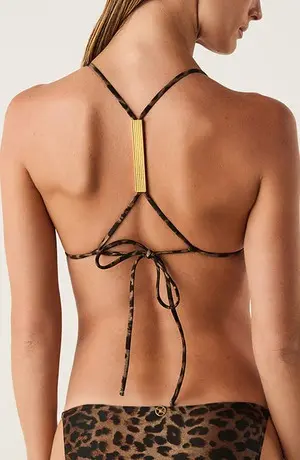 VIX PAULA HERMANNY Tammy T-back Triangle Bikini Top