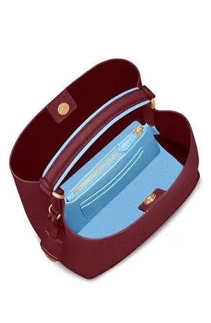 MAISON DE SABRE The Mini Bucket Bag - Plum Sky