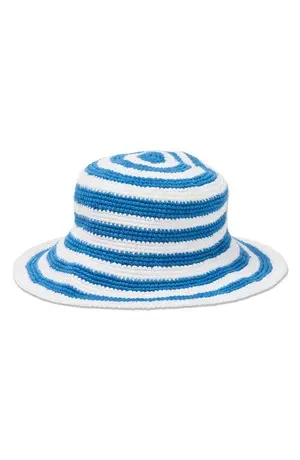 BILLABONG Stripe Cotton Bucket Hat - True Blue