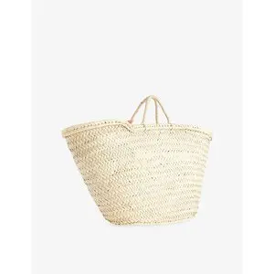 BOUTIQUE BONITA Aperol Spritz Raffia Basket Bag