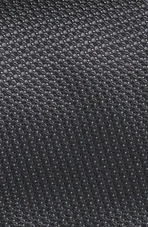 Nordstrom Geometric Silk Neck Tie - Black