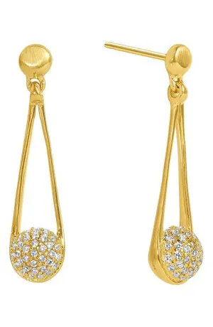 DEAN DAVIDSON Mini Ipanema Pavé Drop Earrings - Tp 22kyg