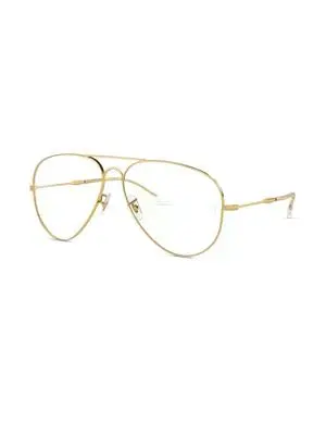 Ray-ban Aviator Glasses - Gold