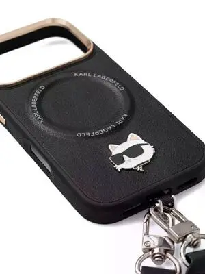 Karl Lagerfeld Cat-charm Iphone 17 Pro Phone Case