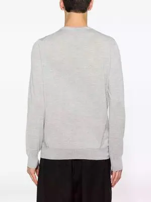 Tagliatore Crew Neck Jumper - Grey