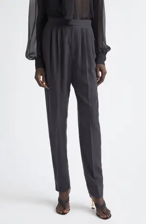 Saint Laurent Mid Rise Pants For Women