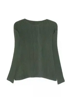 Issey Miyake Pleated-effect Cardigan