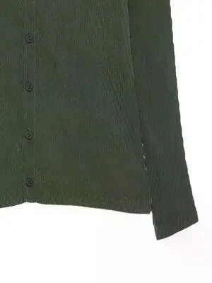 Issey Miyake Pleated-effect Cardigan