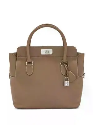 Hermès 2010s Swift 26 Toolbox Handbag - Neutrals