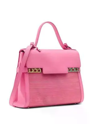 Delvaux Tempête Toile De Crin Top Handle Bag