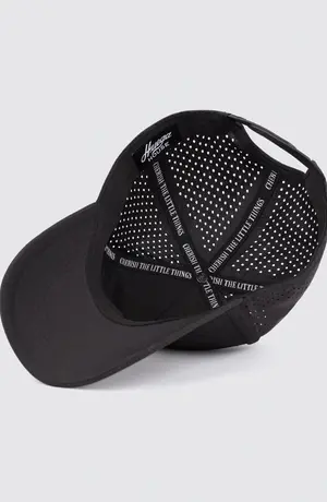 HUEGA HOUSE Performance Cap - Black