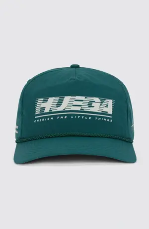 HUEGA HOUSE Tidal Nylon Cap - Forest Green