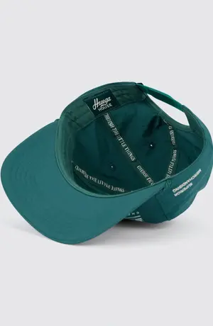 HUEGA HOUSE Tidal Nylon Cap - Forest Green