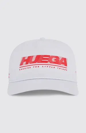 HUEGA HOUSE Tidal Nylon Cap - White