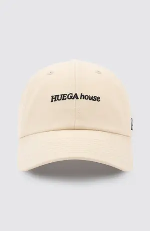 HUEGA HOUSE Icon Classic Baseball Cap - Bone