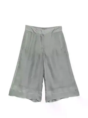 Peserico Bead-trim Cropped Trousers