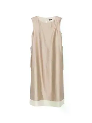 Peserico Sleeveless Midi Dress - Neutrals