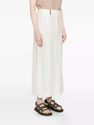 Peserico Side-slit Midi Skirt