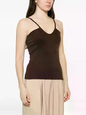 Imperial V-neck Spaghetti-strap Top