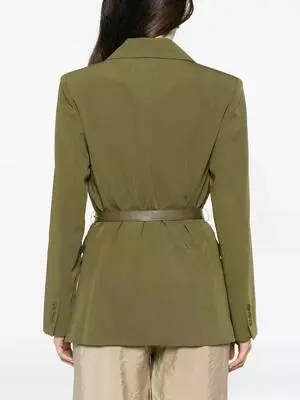 Imperial Belted Single-breasted Blazer