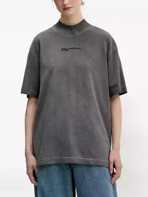 Karl Lagerfeld Mock Neck T-shirts For Women