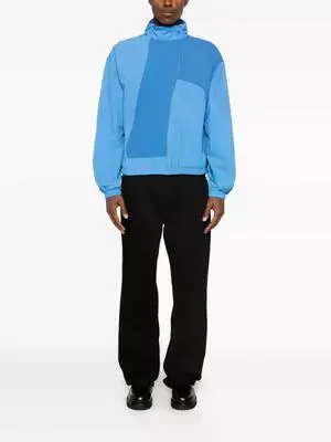 ARTE ANTWERP Curve Colour-block Jacket - Blue