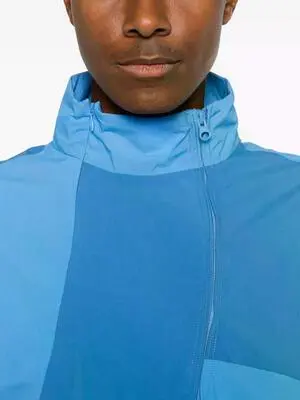 ARTE ANTWERP Curve Colour-block Jacket - Blue