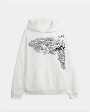ECKO Pullover Hoodie With Graffiti Design