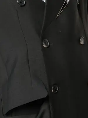 MAISON MARGIELA Deconstructed Double-breasted Raw Coat