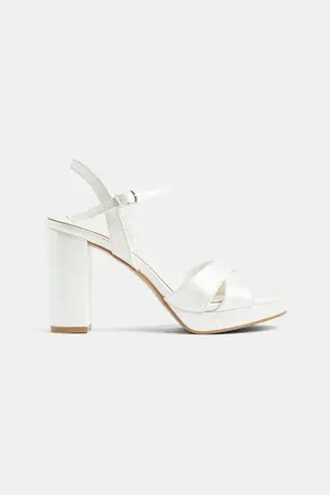 FOREVER & ALWAYS SHOES Slingback Block Heel Sandal