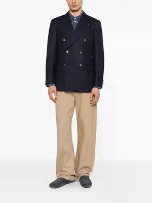 GABRIELE PASINI Double-breasted Blazer - Blue