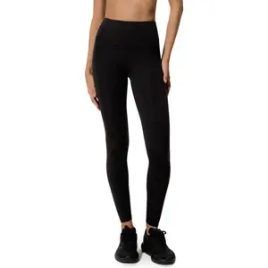 Lilysilk Silk Contour High Rise Soft Ease Leggins - Black
