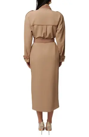 JLUXLABEL Icon Belted Midi Dress
