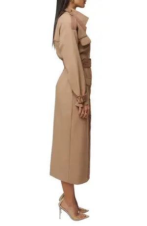JLUXLABEL Icon Belted Midi Dress