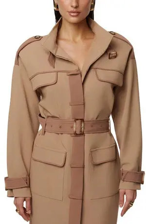JLUXLABEL Icon Belted Midi Dress