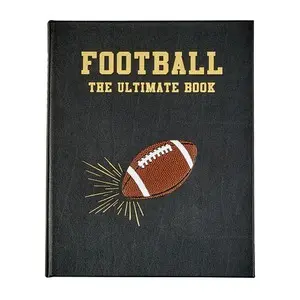 GRAPHIC IMAGE Footballthe Ultimate Book Leather Edition - Black