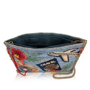 MARY FRANCES ACCESSORIES Where To Next? Crossbody Handbag