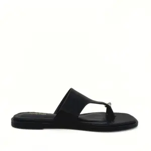 AMIE RAFA Amie Rafa Cece Thong Sandals Black