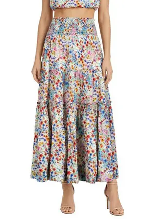 Change Of Scenery Printed Skirts