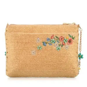 MARY FRANCES ACCESSORIES Iron Luck Mini Handbag
