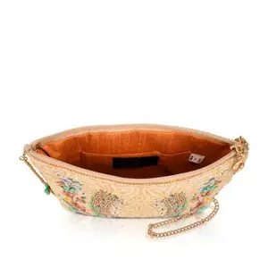 MARY FRANCES ACCESSORIES Iron Luck Mini Handbag