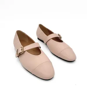 AMIE RAFA Reign Cap-toe Mary Janes - Pink