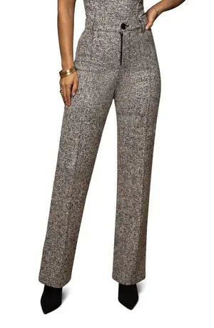 JLUXLABEL Tailored Tweed Pants