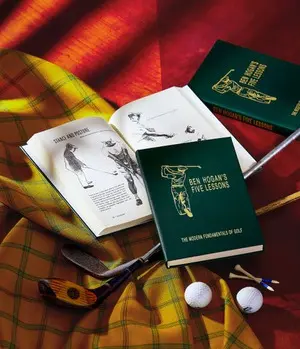GRAPHIC IMAGE Ben Hogan's Five Lessons The Modern Fundamentals Of Golf Leather Edition