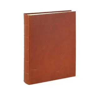 GRAPHIC IMAGE Medium Leather Bound Album - Cognac
