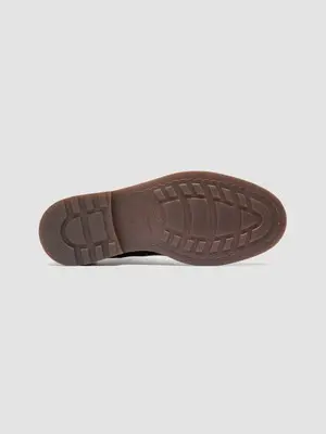 Officine Creative Aston Flexi 004 Suede Chelsea Boots - Brown