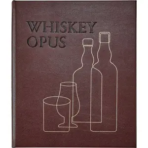 GRAPHIC IMAGE Whiskey Opus The Definitive Guide To The World's Greatest Whiskey Distilleries Leather Edition - Brown