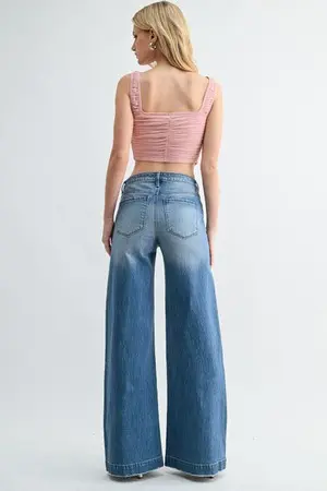 JEMINA DENIM The Mid-wide Jeans