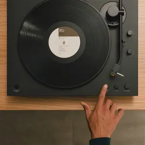 SONY Ps-lx5bt Full Auto Turntable With Bluetooth Connectivity