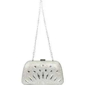 LAUREN LORRAINE Shana Clutch - Silver